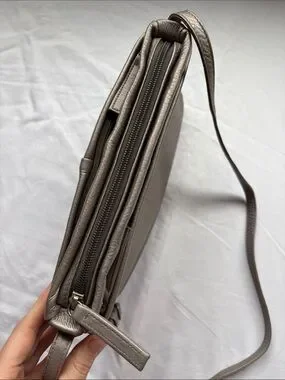 Derek Alexander | Bags | Pebbled Leather Derek Alexander Crossbody Bag ...